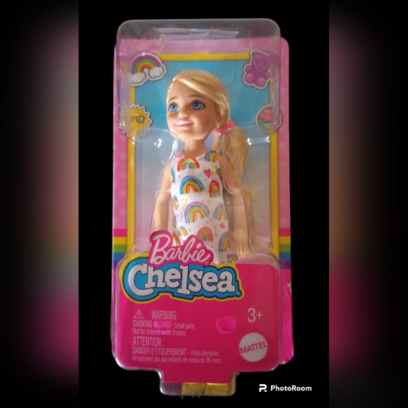 Barbie | Toys | Barbie Chelsea Doll With Rainbow Dress | Poshmark